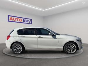 White BMW 118 2018 in Klaipeda, with an engine capacity of 1.50 L and mileage of 252 thousand km for 10499 €, photo 7 on AUTOMOTO.COM.LV