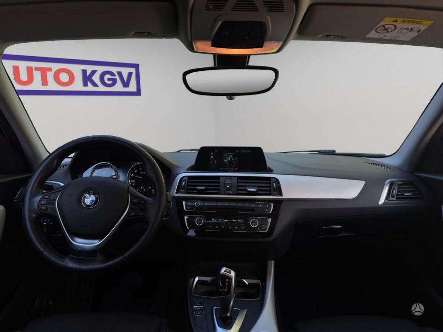White BMW 118 2018 in Klaipeda, with an engine capacity of 1.50 L and mileage of 252 thousand km for 10499 €, photo 13 on AUTOMOTO.COM.LV