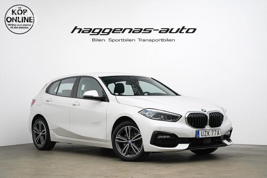 Balts BMW 118 2020 Kauņa, ar dzinēja tilpumu 0.00 L un nobraukumu 74 tūkst. km par 23138 €, foto 1 vietnē AUTOMOTO.COM.LV