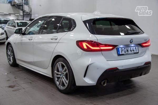 White BMW 118 2022 in Kaunas, with an engine capacity of 0.00 L and mileage of 84 thousand km for 24208 €, photo 6 on AUTOMOTO.COM.LV