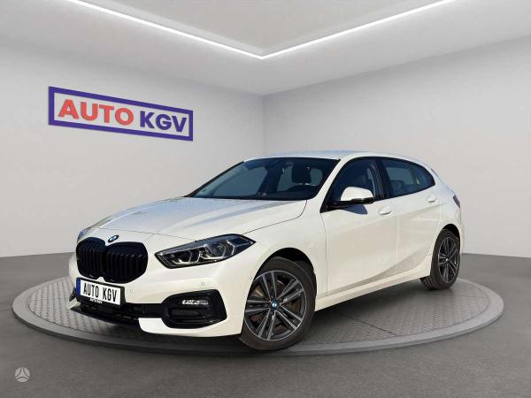 White BMW 118 2023 in Klaipeda, with an engine capacity of 1.50 L and mileage of 39 thousand km for 21999 €, photo 1 on AUTOMOTO.COM.LV
