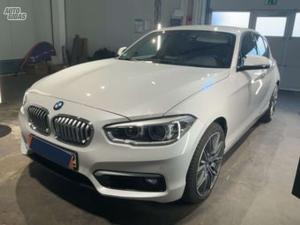 White BMW 118 2019 in Kaunas, with an engine capacity of 2.00 L and mileage of 57 thousand km for 22390 €, photo  on AUTOMOTO.COM.LV
