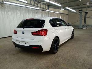 White BMW 118 2019 in Vilnius, with an engine capacity of 1.50 L and mileage of 121 thousand km for 12990 €, photo 6 on AUTOMOTO.COM.LV