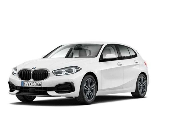 White BMW 118 2021 in Kaunas, with an engine capacity of 1.50 L and mileage of 43 thousand km for 24452 €, photo 1 on AUTOMOTO.COM.LV
