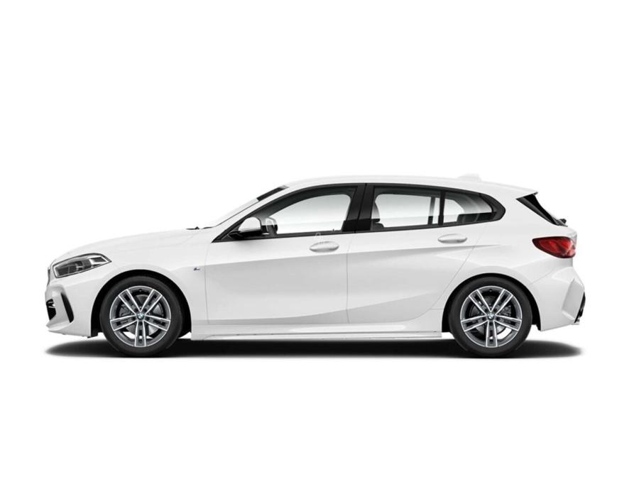White BMW 118 2022 in Kaunas, with an engine capacity of 1.50 L and mileage of 65 thousand km for 23635 €, photo 2 on AUTOMOTO.COM.LV