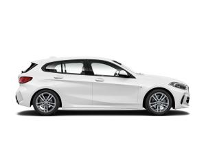 White BMW 118 2022 in Kaunas, with an engine capacity of 1.50 L and mileage of 65 thousand km for 23635 €, photo 4 on AUTOMOTO.COM.LV