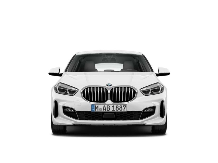White BMW 118 2022 in Kaunas, with an engine capacity of 1.50 L and mileage of 65 thousand km for 23635 €, photo 5 on AUTOMOTO.COM.LV