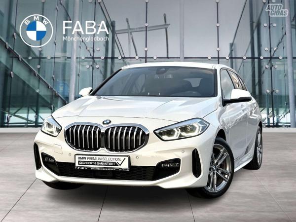 White BMW 118 2022 in Kaunas, with an engine capacity of 1.50 L and mileage of 36 thousand km for 27972 €, photo 1 on AUTOMOTO.COM.LV