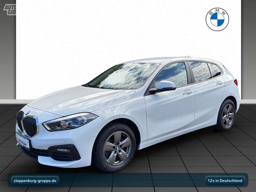White BMW 118 2023 in Kaunas, with an engine capacity of 1.50 L and mileage of 89 thousand km for 22730 €, photo 1 on AUTOMOTO.COM.LV