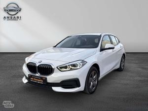 White BMW 118 2024 in Kaunas, with an engine capacity of 1.50 L and mileage of 17 thousand km for 22735 €, photo  on AUTOMOTO.COM.LV