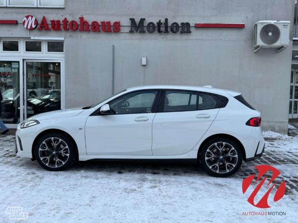 White BMW 118 2024 in Kaunas, with an engine capacity of 2.00 L and mileage of 55 thousand km for 31639 €, photo 8 on AUTOMOTO.COM.LV