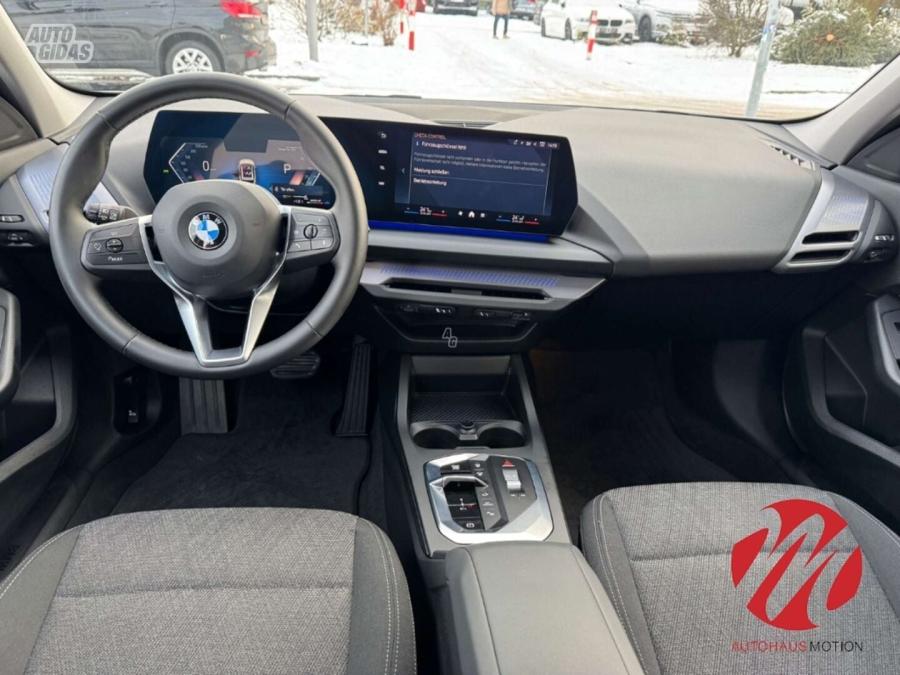 White BMW 118 2024 in Kaunas, with an engine capacity of 2.00 L and mileage of 55 thousand km for 31639 €, photo 12 on AUTOMOTO.COM.LV