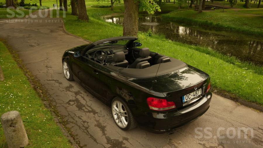 Black BMW 120 2008 in Jelgava, with an engine capacity of 2.00 L and mileage of 259 thousand km for 9000 €, photo 2 on AUTOMOTO.COM.LV
