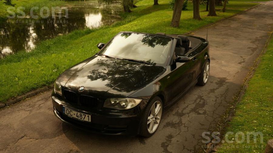 Black BMW 120 2008 in Jelgava, with an engine capacity of 2.00 L and mileage of 259 thousand km for 9000 €, photo 3 on AUTOMOTO.COM.LV