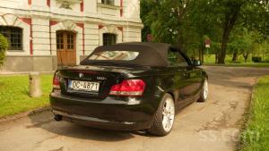 Black BMW 120 2008 in Jelgava, with an engine capacity of 2.00 L and mileage of 259 thousand km for 9000 €, photo 5 on AUTOMOTO.COM.LV