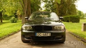 Black BMW 120 2008 in Jelgava, with an engine capacity of 2.00 L and mileage of 259 thousand km for 9000 €, photo 7 on AUTOMOTO.COM.LV