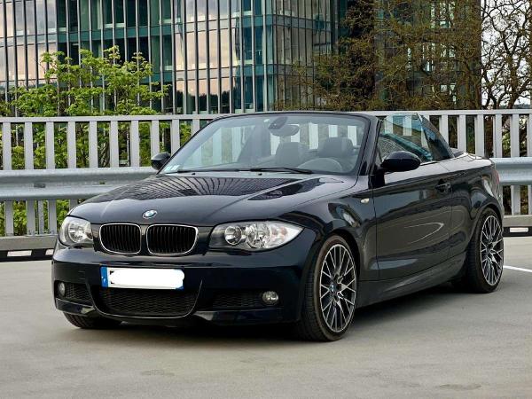 Black BMW 120 2008 in Vilnius, with an engine capacity of 2.00 L and mileage of 160 thousand km for 6400 €, photo 1 on AUTOMOTO.COM.LV