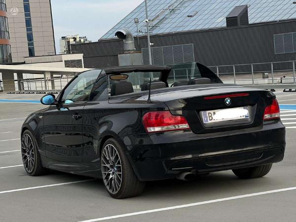 Black BMW 120 2008 in Vilnius, with an engine capacity of 2.00 L and mileage of 160 thousand km for 6400 €, photo 7 on AUTOMOTO.COM.LV