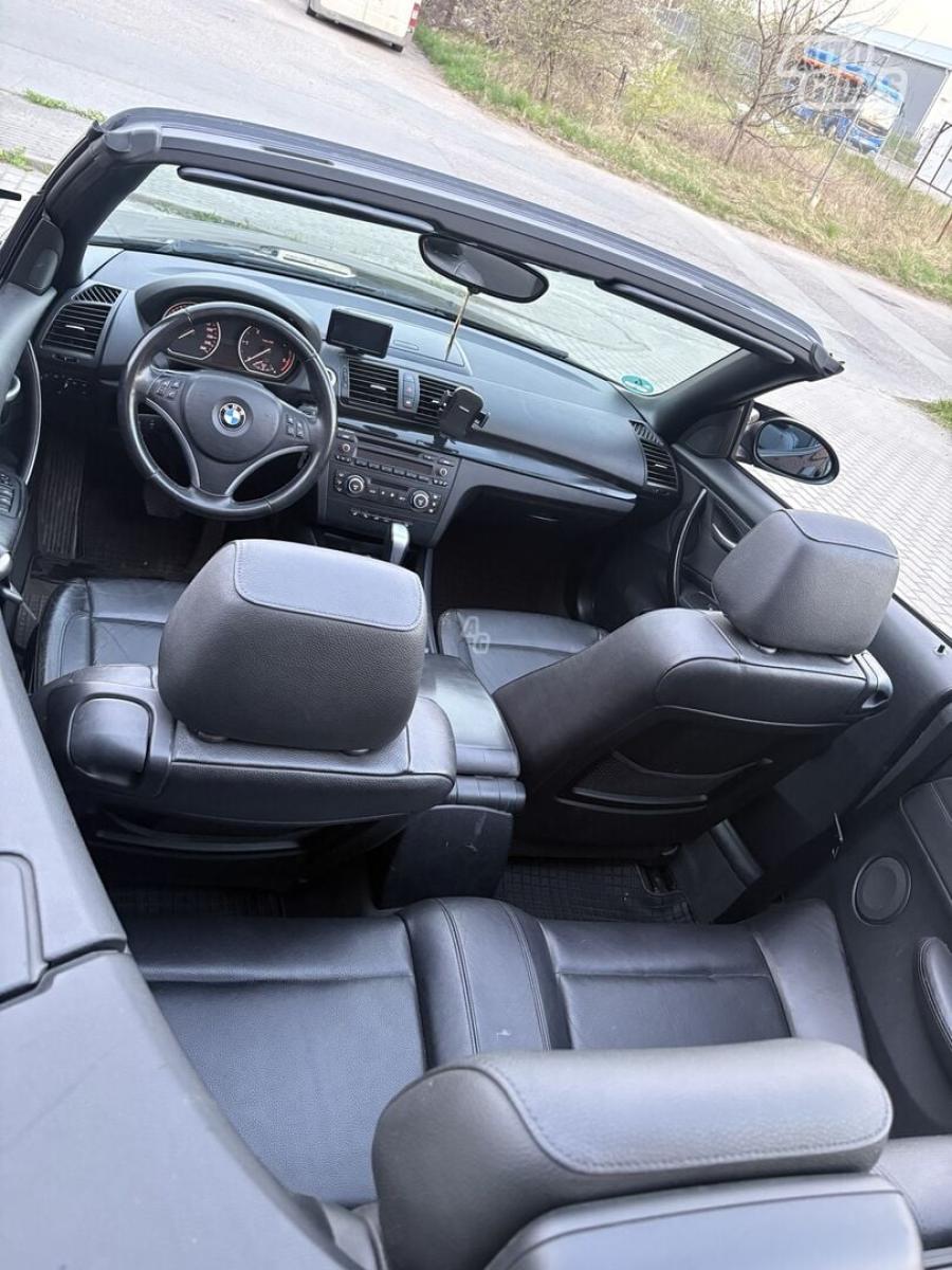 Black BMW 120 2008 in Klaipeda, with an engine capacity of 2.00 L and mileage of 272 thousand km for 5850 €, photo 16 on AUTOMOTO.COM.LV