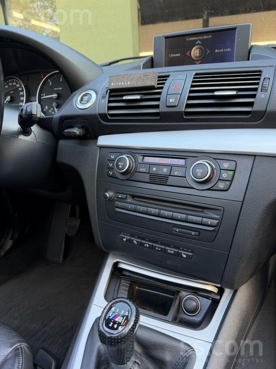 Melns BMW 120 2008 Rīga, ar dzinēja tilpumu 2.00 L un nobraukumu 235 tūkst. km par 7100 €, foto 9 vietnē AUTOMOTO.COM.LV