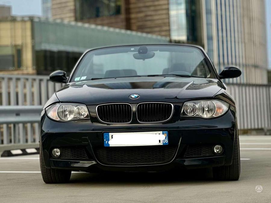 Black BMW 120 2008 in Vilnius, with an engine capacity of 2.00 L and mileage of 160 thousand km for 6250 €, photo 1 on AUTOMOTO.COM.LV