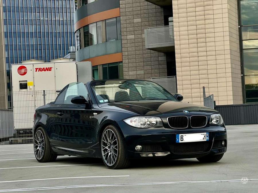 Black BMW 120 2008 in Vilnius, with an engine capacity of 2.00 L and mileage of 160 thousand km for 6250 €, photo 14 on AUTOMOTO.COM.LV