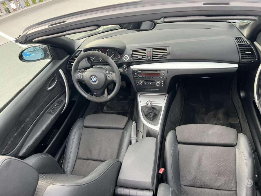 Black BMW 120 2008 in Vilnius, with an engine capacity of 2.00 L and mileage of 160 thousand km for 6250 €, photo 29 on AUTOMOTO.COM.LV