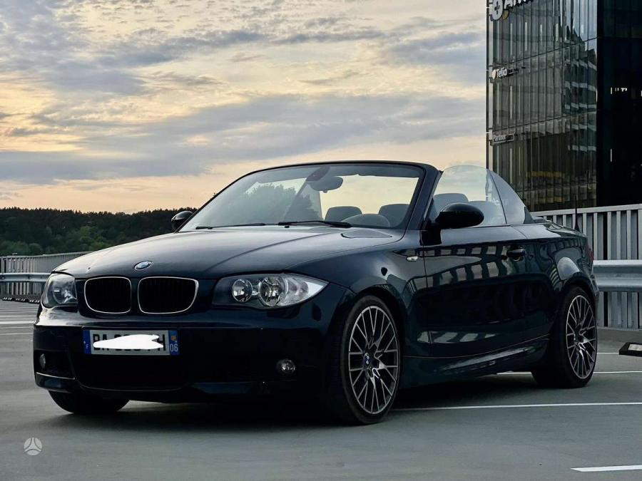 Black BMW 120 2008 in Vilnius, with an engine capacity of 2.00 L and mileage of 160 thousand km for 6250 €, photo 35 on AUTOMOTO.COM.LV