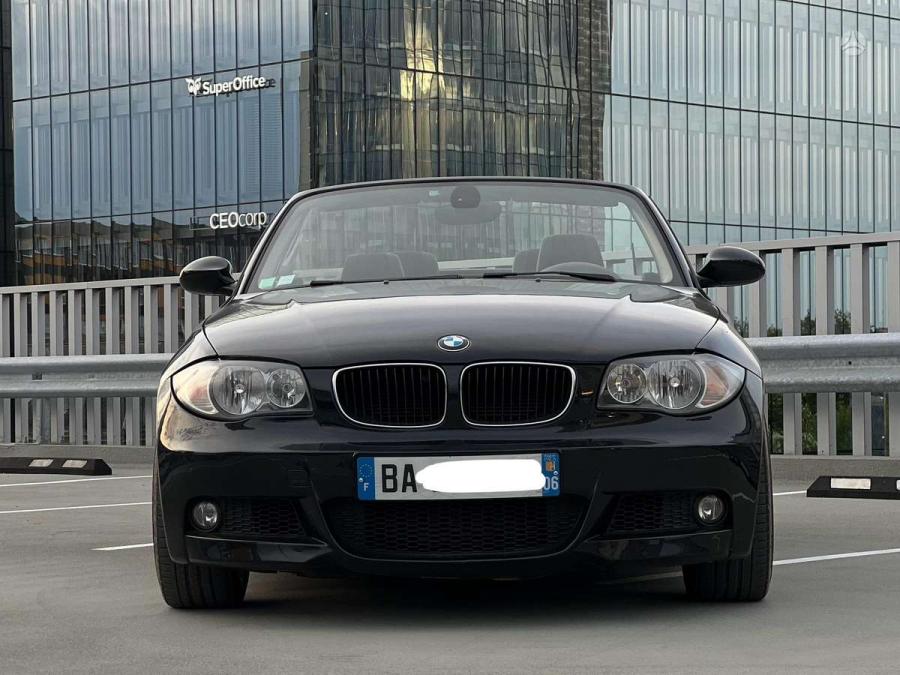 Black BMW 120 2008 in Vilnius, with an engine capacity of 2.00 L and mileage of 160 thousand km for 6250 €, photo 37 on AUTOMOTO.COM.LV