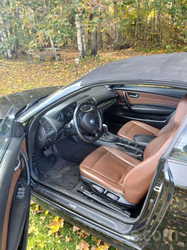 Black BMW 120 2008 in Riga, with an engine capacity of 2.00 L and mileage of 312 thousand km for 6000 €, photo 4 on AUTOMOTO.COM.LV
