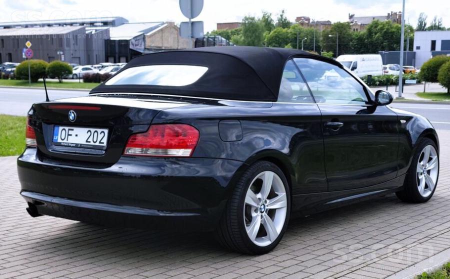 Melns BMW 120 2009 Rīga, ar dzinēja tilpumu 2.30 L un nobraukumu 211 tūkst. km par 3800 €, foto 5 vietnē AUTOMOTO.COM.LV