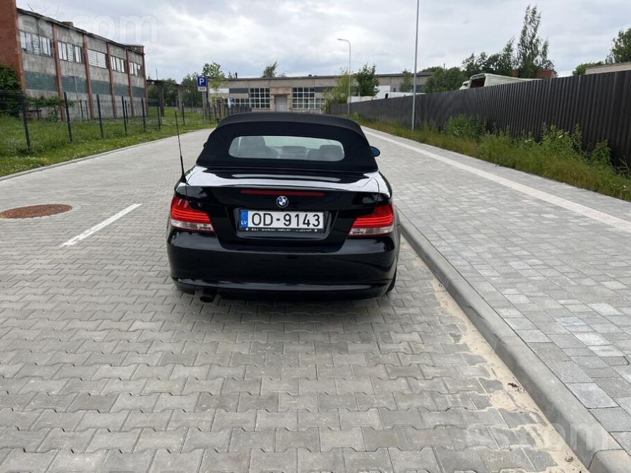 Melns BMW 120 2009 Jelgava, ar dzinēja tilpumu 2.00 L un nobraukumu 201 tūkst. km par 7500 €, foto 5 vietnē AUTOMOTO.COM.LV