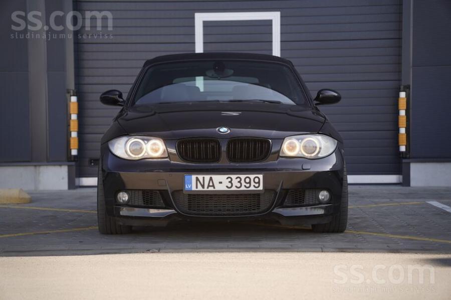 Black BMW 120 2009 in Riga, with an engine capacity of 2.00 L and mileage of 224 thousand km for 7250 €, photo 3 on AUTOMOTO.COM.LV