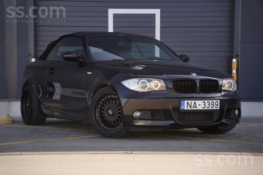 Black BMW 120 2009 in Riga, with an engine capacity of 2.00 L and mileage of 224 thousand km for 7250 €, photo 4 on AUTOMOTO.COM.LV