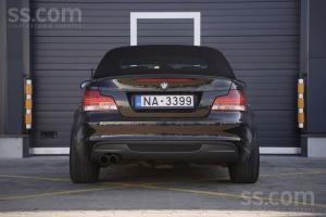Black BMW 120 2009 in Riga, with an engine capacity of 2.00 L and mileage of 224 thousand km for 7250 €, photo 7 on AUTOMOTO.COM.LV