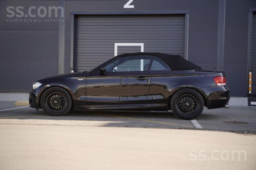 Black BMW 120 2009 in Riga, with an engine capacity of 2.00 L and mileage of 224 thousand km for 7250 €, photo 9 on AUTOMOTO.COM.LV