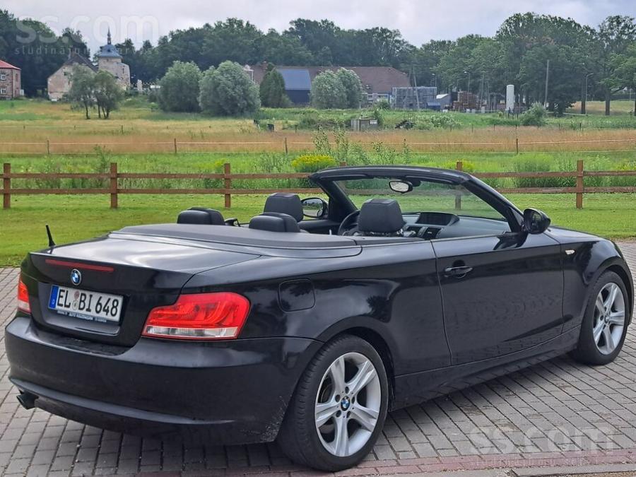 Melns BMW 120 2012 Valmiera, ar dzinēja tilpumu 2.00 L un nobraukumu 114 tūkst. km par 8000 €, foto 4 vietnē AUTOMOTO.COM.LV