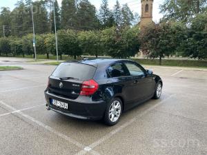 Black BMW 120 2007 in Ogre, with an engine capacity of 2.00 L and mileage of 328 thousand km for 2700 €, photo 5 on AUTOMOTO.COM.LV