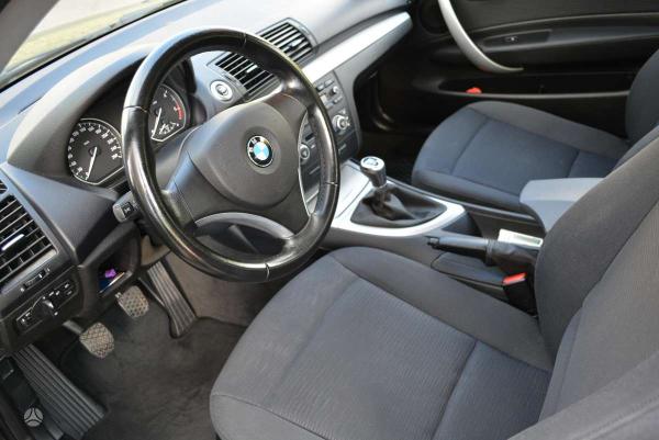 Melns BMW 120 2008 Viļņa, ar dzinēja tilpumu 2.00 L un nobraukumu 279 tūkst. km par 4800 €, foto 8 vietnē AUTOMOTO.COM.LV
