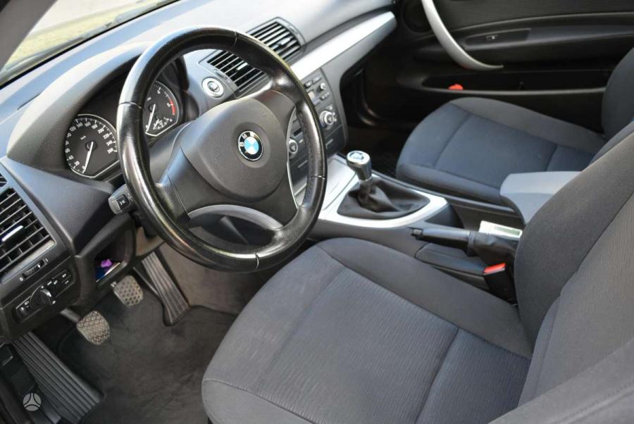 Melns BMW 120 2008 Viļņa, ar dzinēja tilpumu 2.00 L un nobraukumu 279 tūkst. km par 4800 €, foto 9 vietnē AUTOMOTO.COM.LV