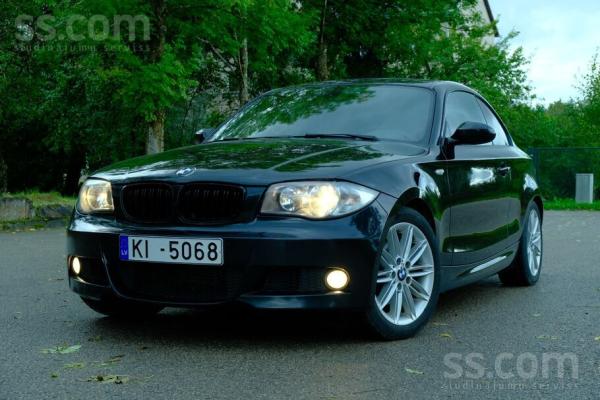 Black BMW 120 2009 in Rezekne, with an engine capacity of 2.00 L and mileage of 299 thousand km for 6200 €, photo 7 on AUTOMOTO.COM.LV