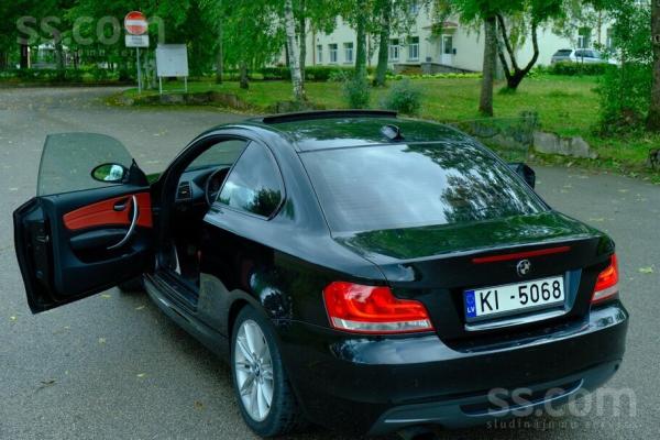 Black BMW 120 2009 in Rezekne, with an engine capacity of 2.00 L and mileage of 299 thousand km for 6200 €, photo 11 on AUTOMOTO.COM.LV