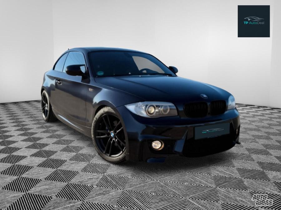 Melns BMW 120 2013 Kauņa, ar dzinēja tilpumu 2.00 L un nobraukumu 214 tūkst. km par 8999 €, foto 1 vietnē AUTOMOTO.COM.LV