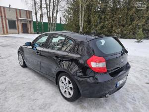 Black BMW 120 2004 in Sakiai, with an engine capacity of 2.00 L and mileage of 230 thousand km for 2700 €, photo 7 on AUTOMOTO.COM.LV