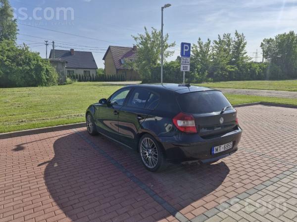 Black BMW 120 2005 in Jelgava, with an engine capacity of 2.00 L and mileage of 292 thousand km for 3750 €, photo 7 on AUTOMOTO.COM.LV