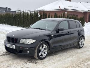 Melns BMW 120 2005 Viļņa, ar dzinēja tilpumu 2.00 L un nobraukumu 400 tūkst. km par 2850 €, foto  vietnē AUTOMOTO.COM.LV