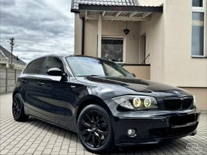 Black BMW 120 2005 in Kaunas, with an engine capacity of 2.00 L and mileage of 329 thousand km for 3900 €, photo 8 on AUTOMOTO.COM.LV