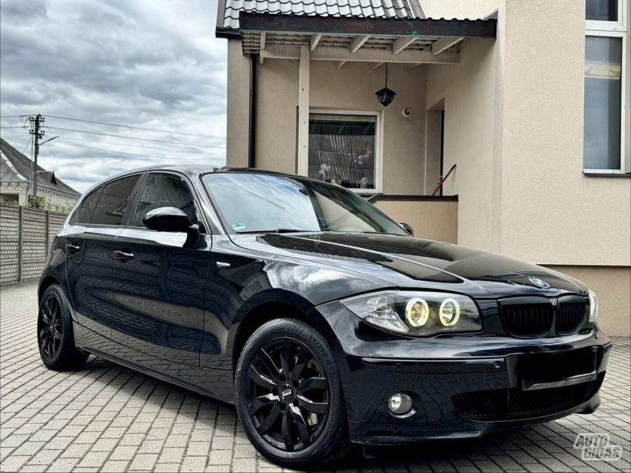 Black BMW 120 2005 in Kaunas, with an engine capacity of 2.00 L and mileage of 329 thousand km for 3799 €, photo 5 on AUTOMOTO.COM.LV