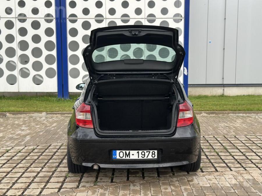 Melns BMW 120 2005 Rīga, ar dzinēja tilpumu 2.00 L un nobraukumu 280 tūkst. km par 3490 €, foto 8 vietnē AUTOMOTO.COM.LV