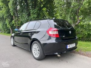 Black BMW 120 2005 in Kaunas, with an engine capacity of 2.00 L and mileage of 400 thousand km for 1250 €, photo 7 on AUTOMOTO.COM.LV